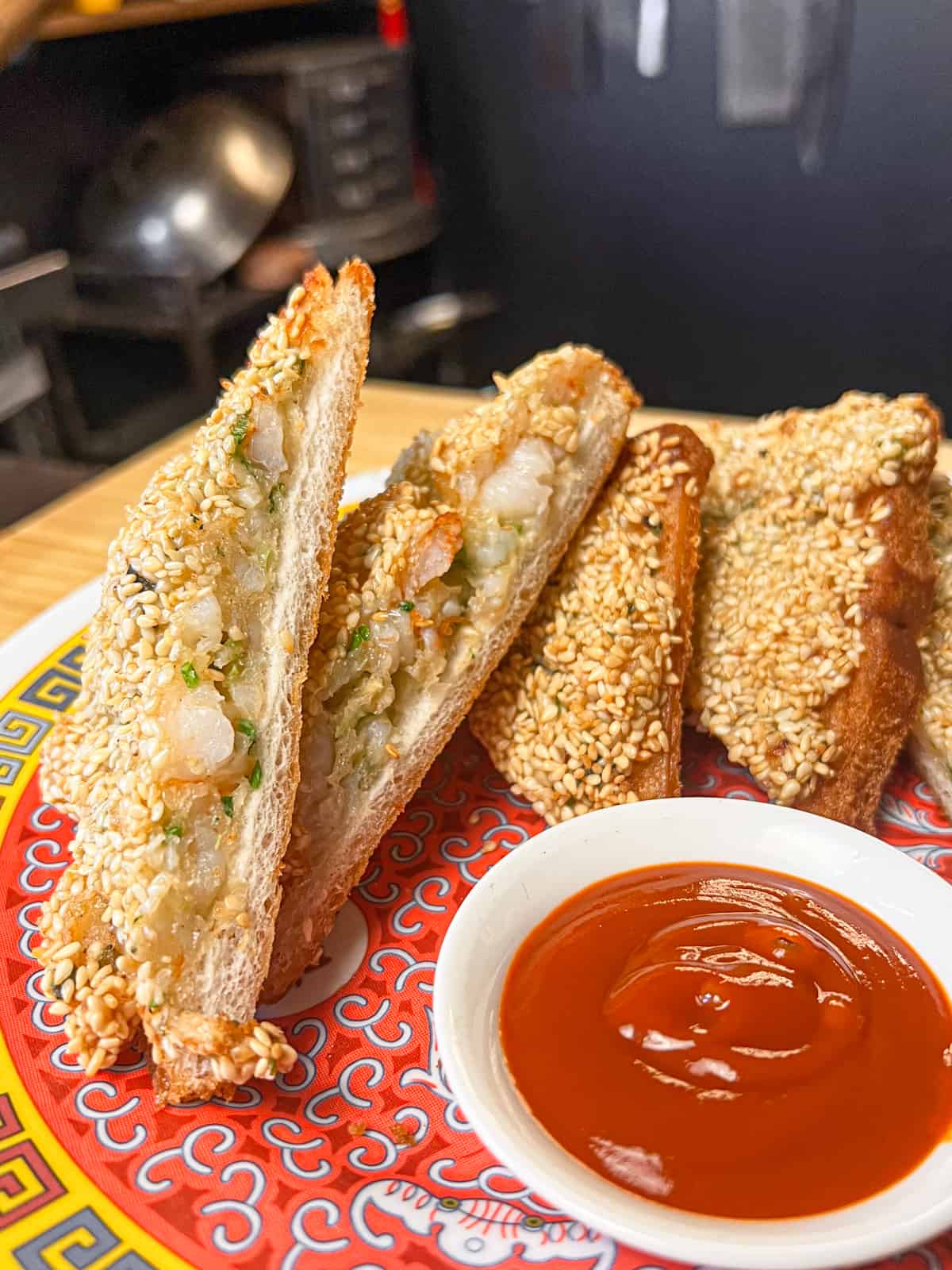 Shrimp Toast EXACTLY like Dim Sum - dimsimlim.com