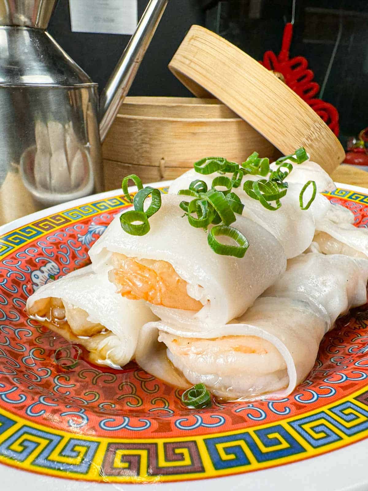 Steamed Rice Rolls Steamed Rice Rolls With Prawns (Har Cheung Fun)
