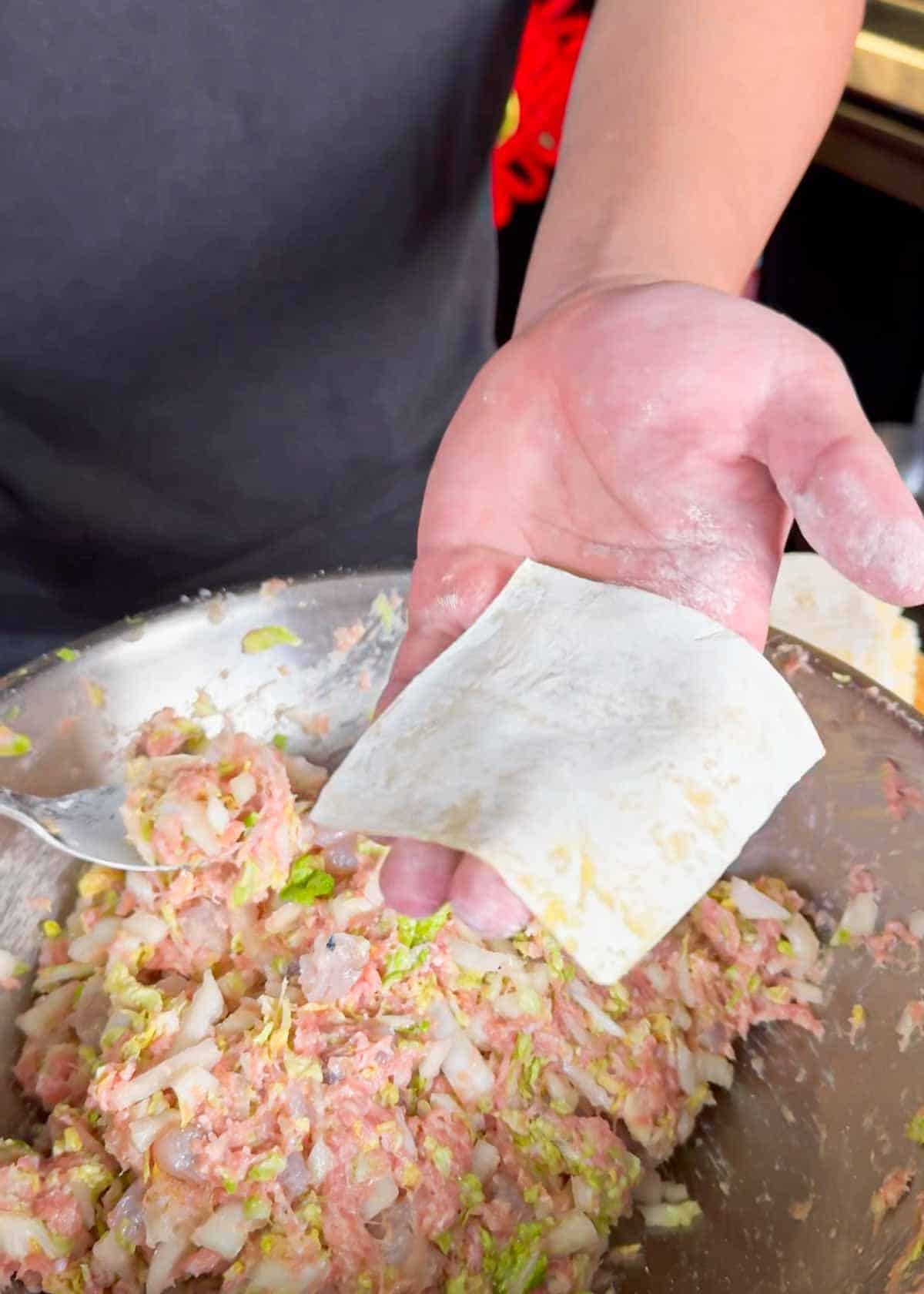 Pork Money Bags EXACTLY like Takeout - dimsimlim.com