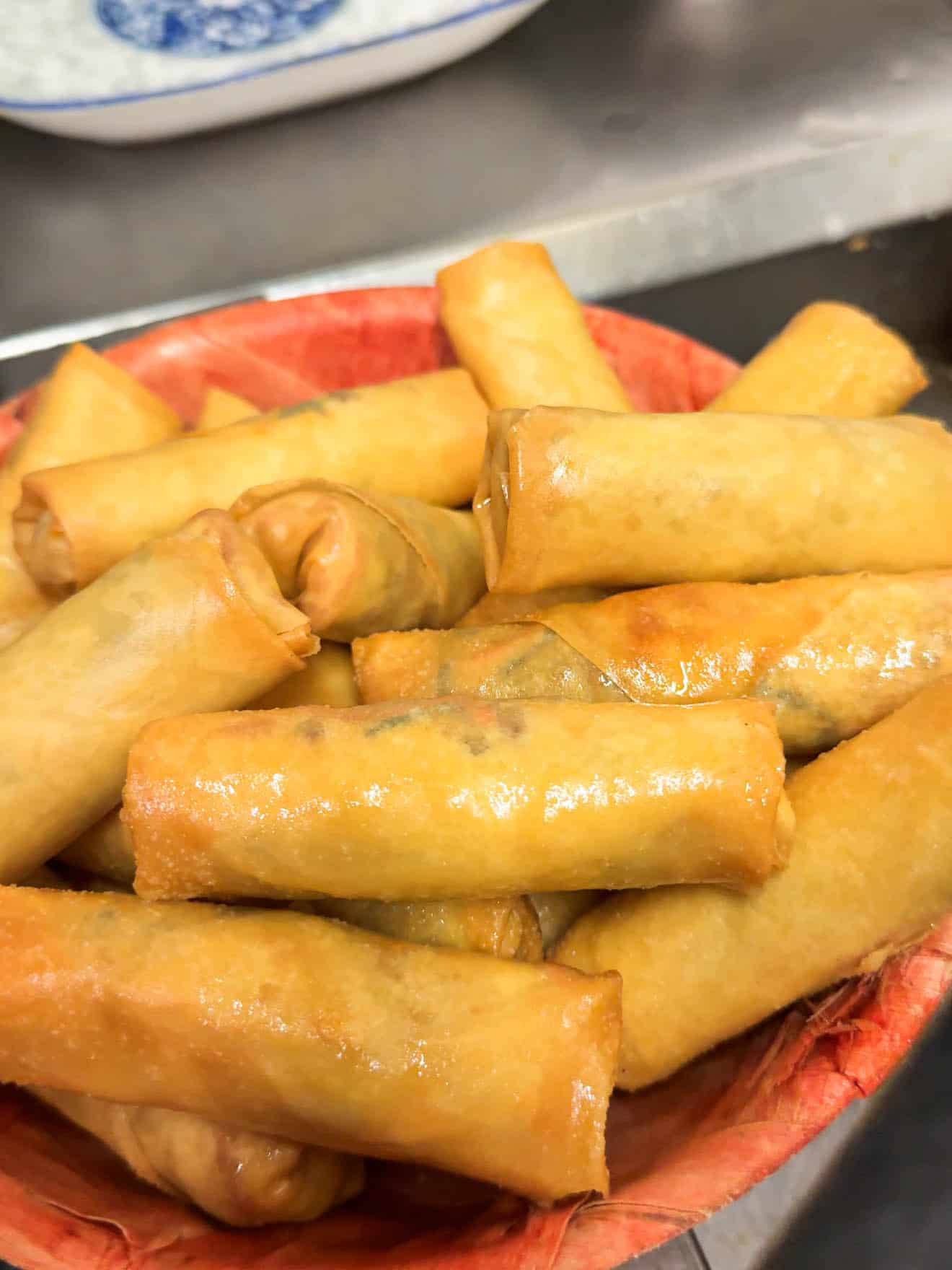 Chinese Spring Rolls EXACTLY like Takeout - dimsimlim.com